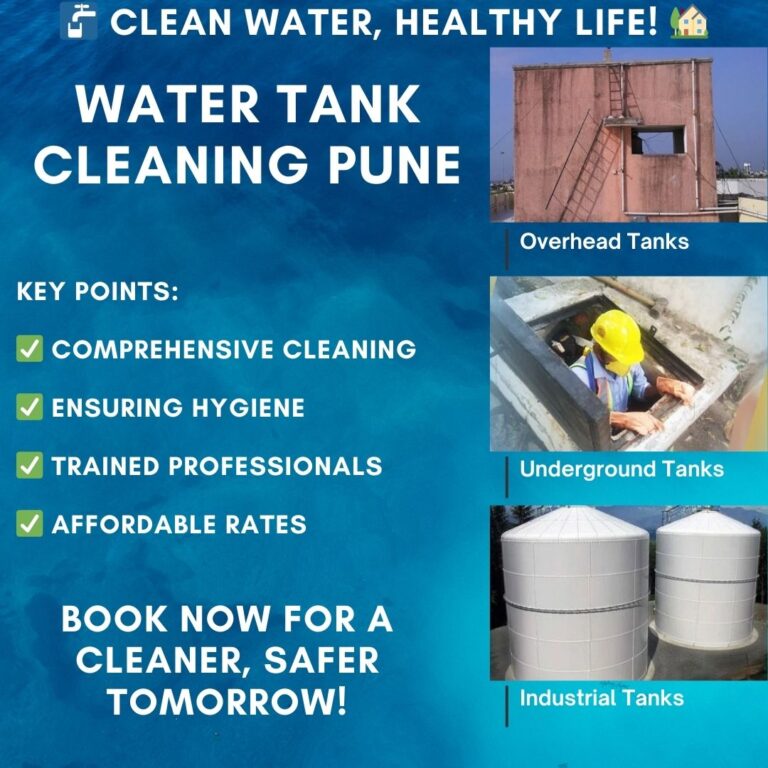 Water Tank Cleaning Baner | #1 Reliable Cleaning Service